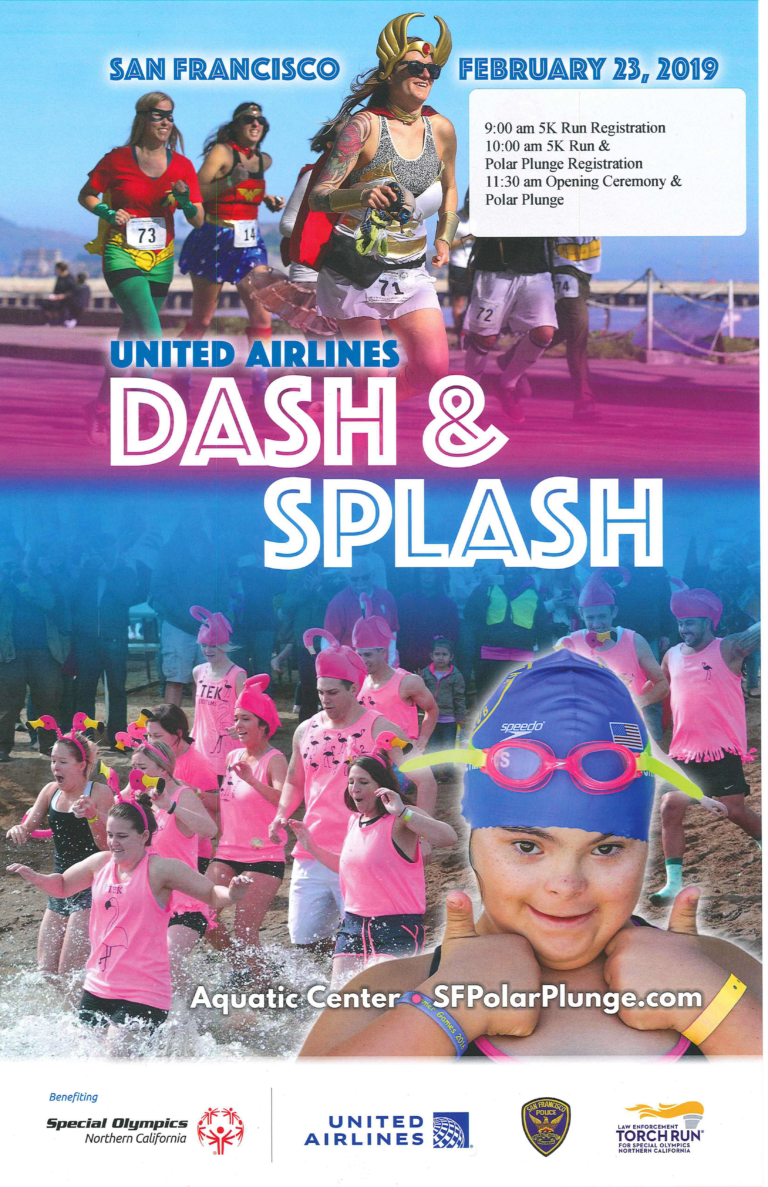 Join SFPD in the 2019 Dash & Splash – Taraval Station